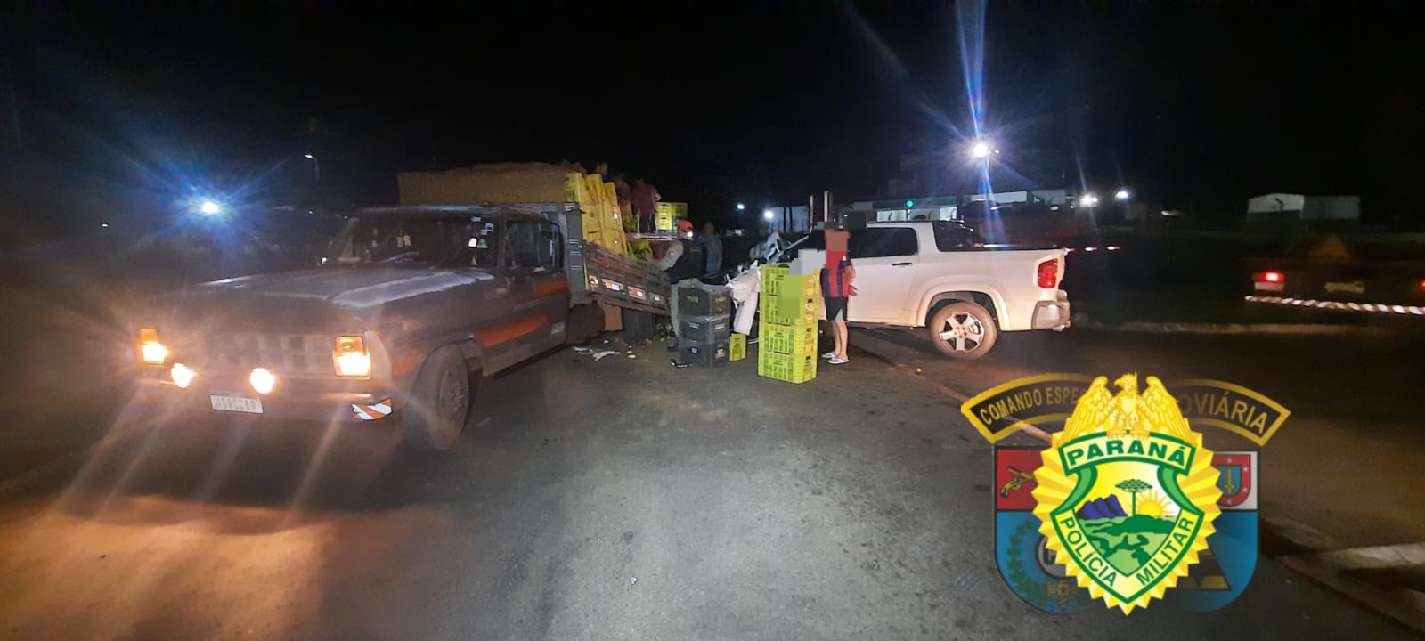 Acidente na PR-090: Colisão entre veículos deixa dois feridos - Sertanopolis News