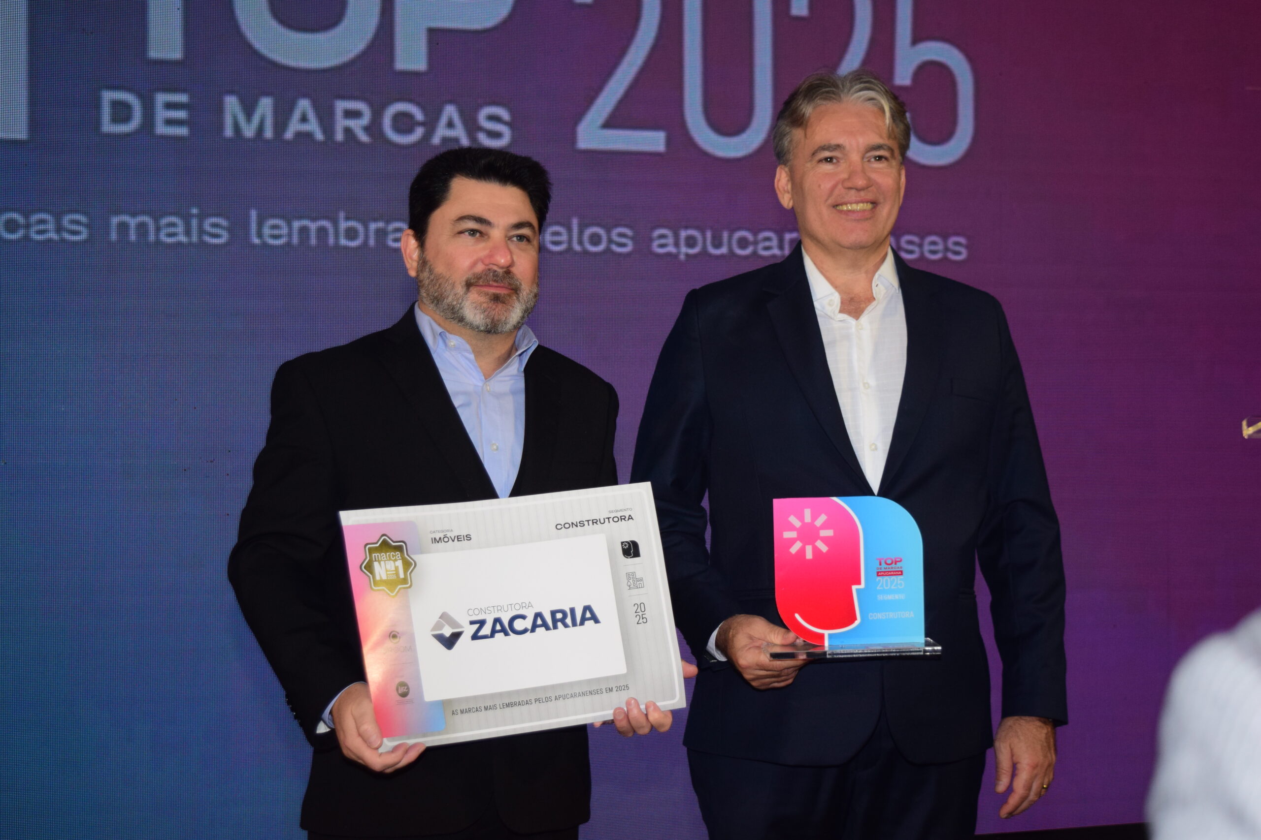 Construtora Zacaria lidera lembrança de marca em Apucarana pelo 17º ano ...